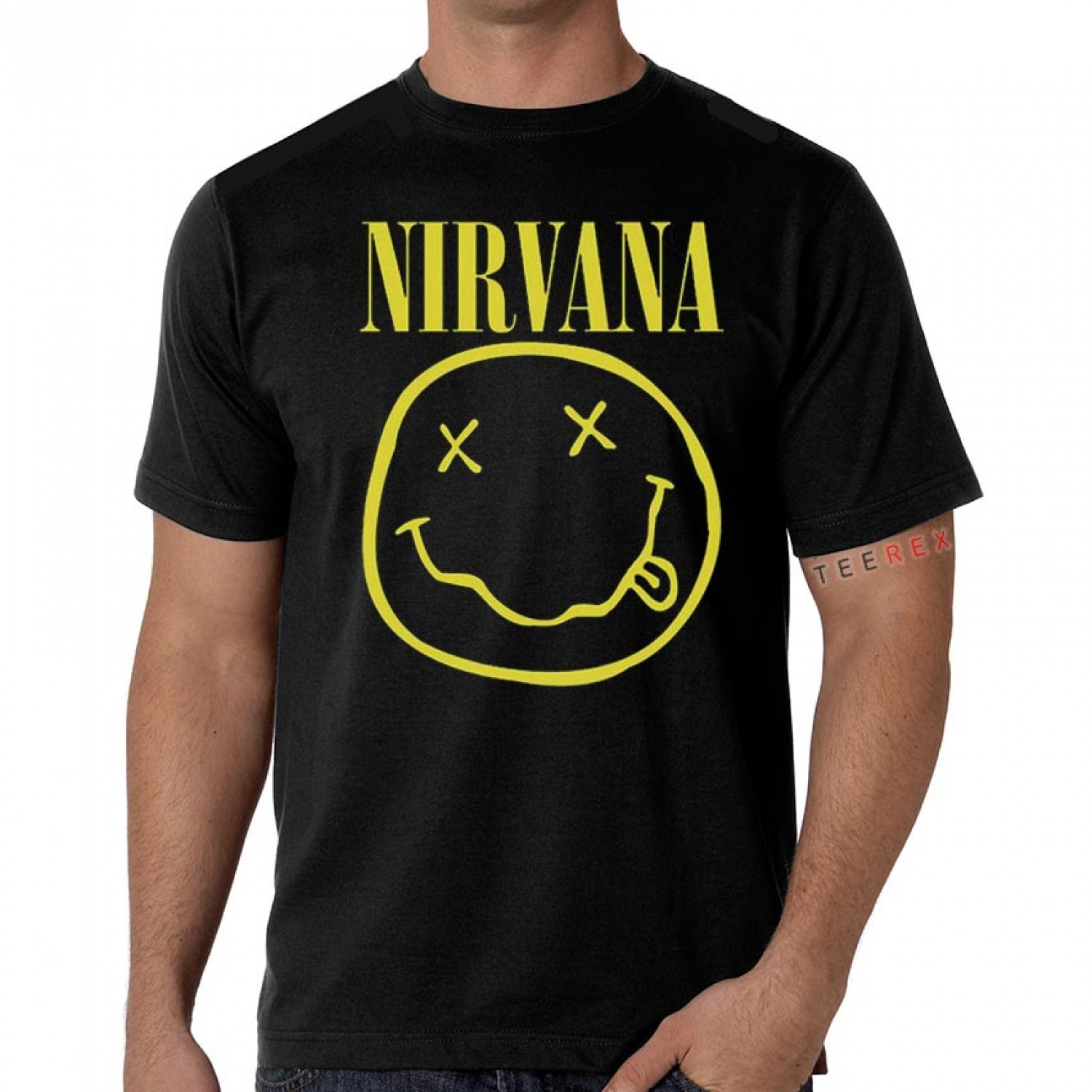 Nirvana - Smiley-Band T-Shirts NZ